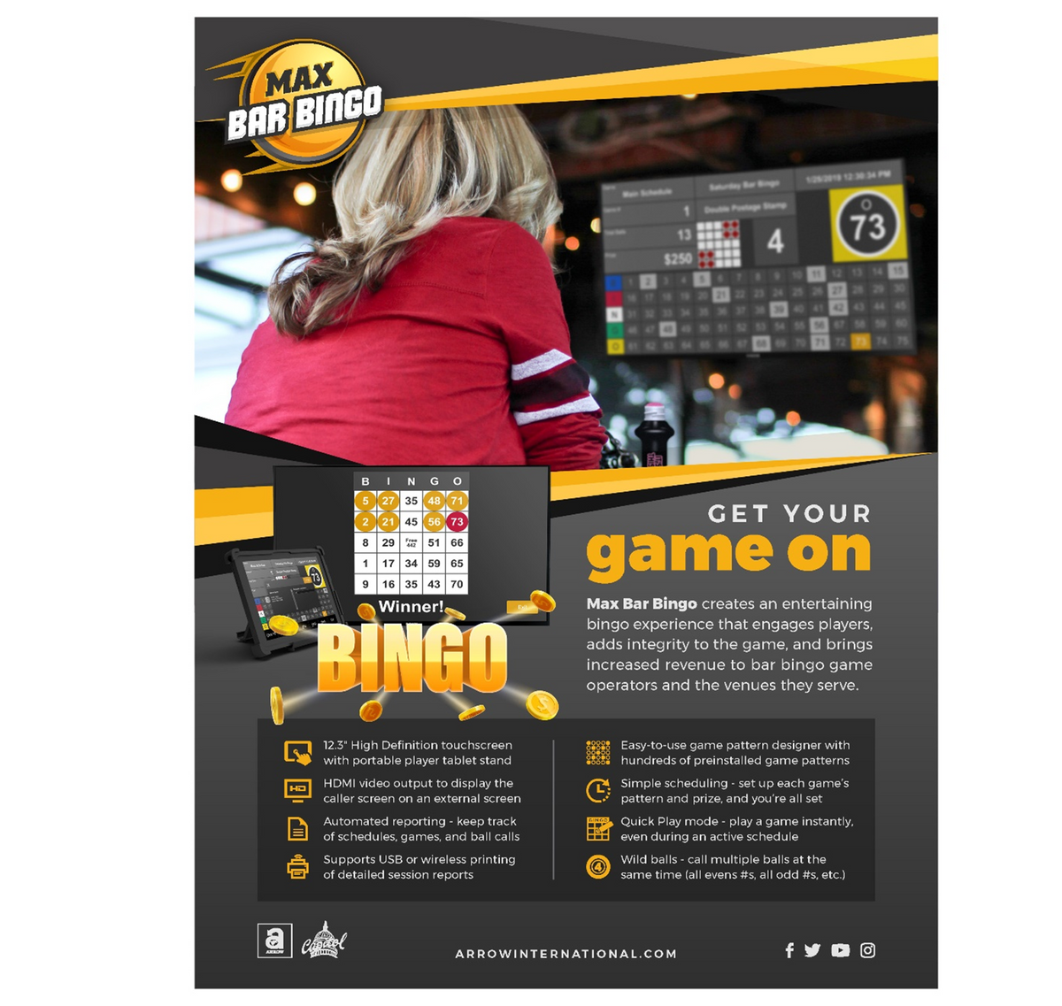 MAX Bar Bingo System – NG Gaming Minnesota