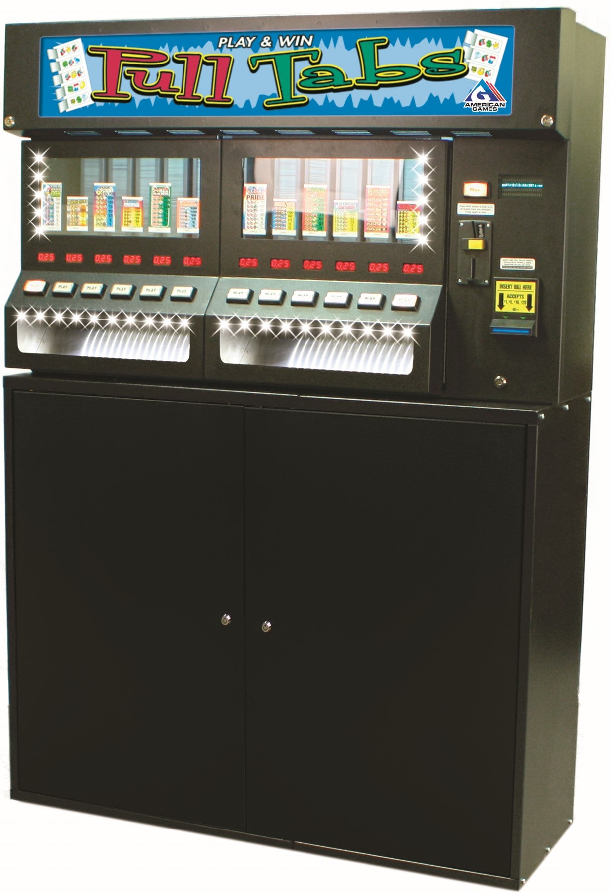Pull tab machine store